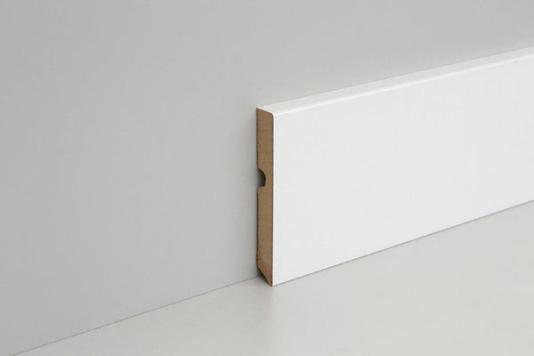 plinta mdf vopsita RAL 9016, profil drept, 12*70*2500 mm – Accesorii ...